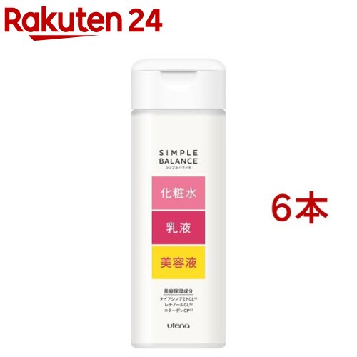 お店TOP＞化粧品＞化粧水・ジェル＞化粧水＞保湿化粧水＞シンプルバランス ハリ・つやローション コラーゲン (220ml*6本セット)商品区分：化粧品【シンプルバランス ハリ・つやローション コラーゲンの商品詳細】これ1本！「化粧水+乳液+...