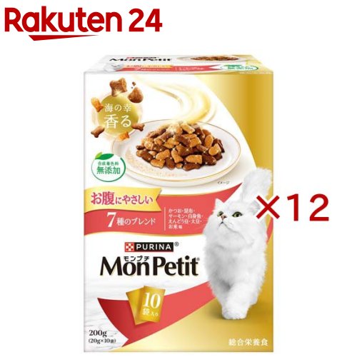 お店TOP＞ペット用品＞猫用食品(フード・おやつ)＞キャットフード(ドライフード・総合栄養食)＞キャットフード全部＞モンプチドライボックス お腹にやさしい (200g×12セット)【モンプチドライボックス お腹にやさしいの商品詳細】●サーモ...