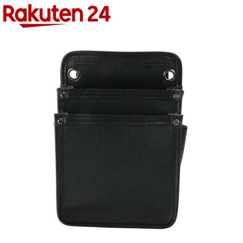 お店TOP＞DIY・ガーデン＞作業工具・大工道具＞作業工具＞腰袋・ホルスター＞SK11 黒 腰袋 2段 SSL-NB-14 (1個)【SK11 黒 腰袋 2段 SSL-NB-14の商品詳細】●薄型タイプの腰袋。●サイドポケット付きです。●袋...