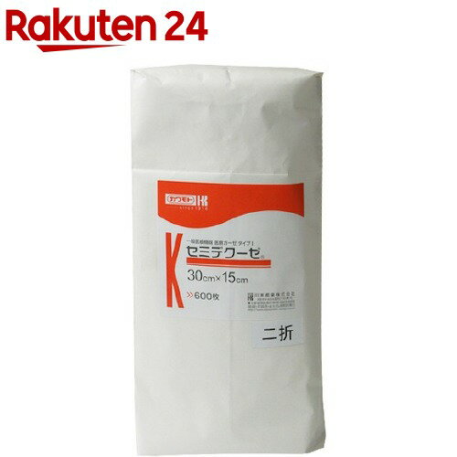 お店TOP＞衛生医療＞看護・医療用品＞ガーゼ類＞ガーゼ全部＞カワモト セミデクーゼ 2折 30cm*15cm (600枚入)商品区分：一般医療機器(届出番号：27B1X00006535503)【カワモト セミデクーゼ 2折 30cm*15c...