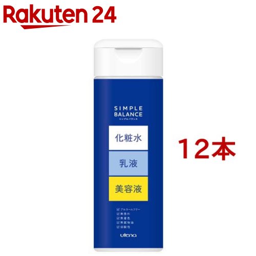 お店TOP＞化粧品＞薬用化粧品(メディカル化粧品)＞美白＞薬用美白美容液＞シンプルバランス 美白ローション (220ml*12本セット)商品区分：医薬部外品【シンプルバランス 美白ローションの商品詳細】●明るい透明感のある素肌へ！これ1本！...