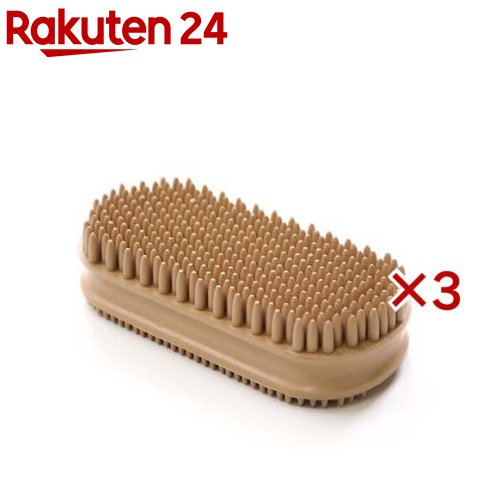 お店TOP＞ペット用品＞グルーミング・グッズ＞ペット用 トリミング用品＞ラバーブラシ(犬・猫用)＞ペット美容室 ハイラバーブラシ M (3セット)【ペット美容室 ハイラバーブラシ Mの商品詳細】●両面仕様の抜け毛取りラバーブラシ。●太長ブラ...