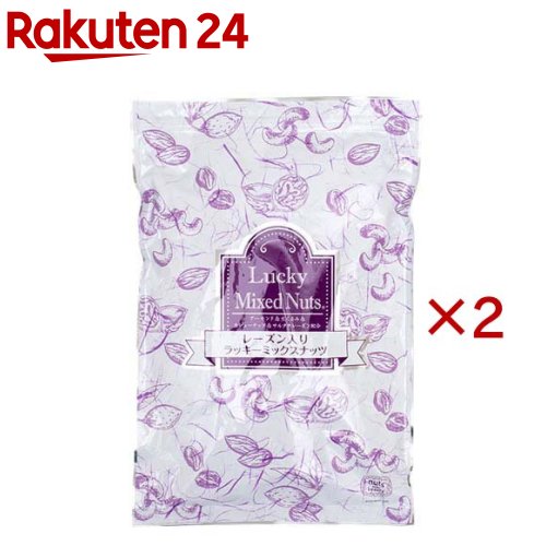 お店TOP＞フード＞ドライフルーツ・ナッツ＞ナッツ＞ミックスナッツ＞レーズン入りラッキーミックスナッツ (600g×2セット)【レーズン入りラッキーミックスナッツの商品詳細】●自然の館人気のミックスナッツシリーズ。●ナッツと、自然な甘みのレ...
