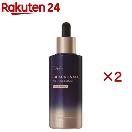 お店TOP＞化粧品＞配合成分別＞かたつむり(カタツムリ)＞かたつむり(カタツムリ) 化粧品＞Dr.G ブラックスネイル レチノールセラム (50ml×2セット)商品区分：化粧品【Dr.G ブラックスネイル レチノールセラムの商品詳細】●保湿...