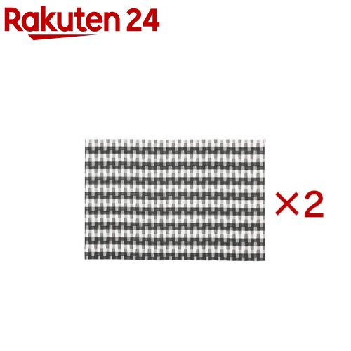 お店TOP＞日用品＞キッチン用品＞ラップ・ホイル・キッチン雑貨＞ランチョンマット＞アプリクス イリュージョン ブラック (2セット)【アプリクス イリュージョン ブラックの商品詳細】●「イリュージョン シリーズ」は視覚的に引き込まれるような...