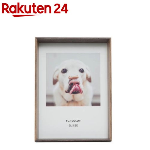 お店TOP＞ホーム＆キッチン＞インテリア＞置物・オブジェ＞フォトフレーム＞フジカラー ルームフレーム 4802K NT／BR (1枚)【フジカラー ルームフレーム 4802K NT／BRの商品詳細】●3cm幅の薄板竿によって、前面板までの奥...