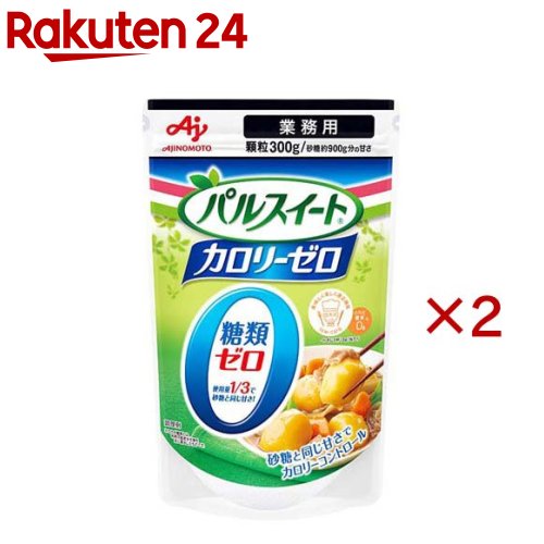 お店TOP＞フード＞調味料・油＞砂糖・甘味料＞エリスリトール＞パルスイート カロリーゼロ 顆粒タイプ 袋 (300g×2セット)【パルスイート カロリーゼロ 顆粒タイプ 袋の商品詳細】●「パルスイート」は、アミノ酸から生まれた甘さの(※)糖...