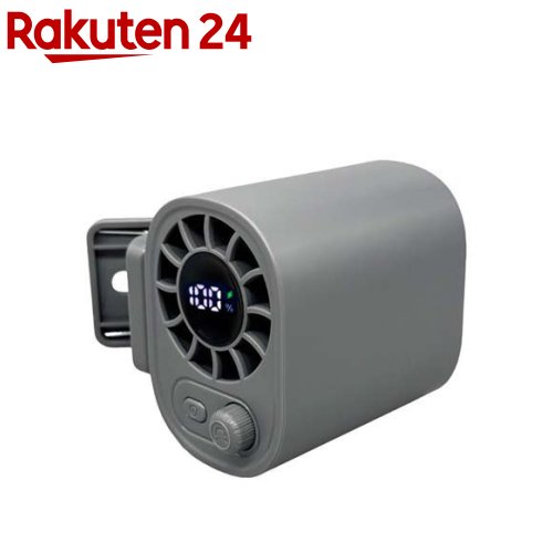 お店TOP＞家電＞季節家電＞扇風機・サーキュレーター＞携帯用扇風機＞HIRO 100段階ベルトファン グレー HRS-1614 (1台)【HIRO 100段階ベルトファン グレー HRS-1614の商品詳細】●卓上でも使える●風量調節は10...