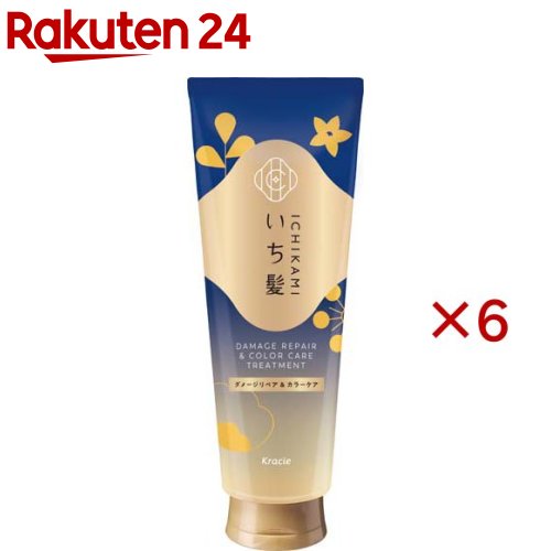 お店TOP＞化粧品＞ヘアケア＞トリートメント・ヘアパック＞トリートメント インバスタイプ＞いち髪 ダメージリペア＆カラーケア トリートメント (230g×6セット)商品区分：化粧品【いち髪 ダメージリペア＆カラーケア トリートメントの商品詳...