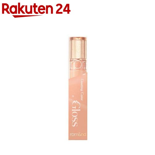 お店TOP＞化粧品＞メイクアップ＞口紅＞リップグロス＞ロムアンド Gカラーグロス S08 (4g)商品区分：化粧品【ロムアンド Gカラーグロス S08の商品詳細】●ふんわりやわらかなベージュにゴールドグリッターを散りばめたカラー【販売名】ロ...