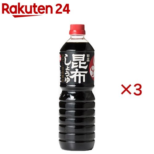 お店TOP＞フード＞調味料・油＞醤油(しょうゆ)＞だし醤油・かけ醤油＞トモエ 日高昆布しょうゆ (1L×3セット)【トモエ 日高昆布しょうゆの商品詳細】●北海道日高産昆布を自社釜茹製法により日高本来の旨味を抽出した、深い味わいの「だし醤油」...