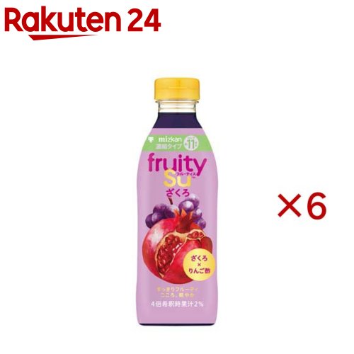 お店TOP＞健康食品＞お酢＞酢飲料＞りんご酢飲料＞ミツカン フルーティス ざくろ (500ml×6セット)【ミツカン フルーティス ざくろの商品詳細】●ざくろを味わう、濃縮タイプのドリンクです。●りんご酢が果実のおいしさを引き立て、爽やかで...