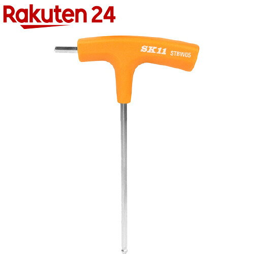 お店TOP＞DIY・ガーデン＞作業工具・大工道具＞作業工具＞レンチ＞SK11 T型ボールポイントレンチ 5mm (1本)【SK11 T型ボールポイントレンチ 5mmの商品詳細】●六角穴付ボルト・六角穴付き止めネジの締め付け、緩め作業に。●ボ...