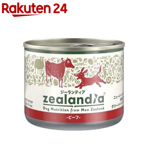 お店TOP＞ペット用品＞犬用食品(フード・おやつ)＞ドッグフード(缶・パウチ・一般食)＞ドッグフード(ウエット・缶フード)＞ジーランディア ビーフ (170g)【ジーランディア ビーフの商品詳細】●原産国「ニュージーランド」全方位を海に囲ま...
