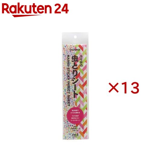 お店TOP＞日用品＞虫よけ・殺虫剤・忌避＞害虫・害獣 捕獲＞ハエとり紙・ハエとりリボン＞カモ井の虫とりシート 花と鳥+スラッシュ (6枚入×13セット)【カモ井の虫とりシート 花と鳥+スラッシュの商品詳細】●ついた虫が目立ちにくいデザイン●...