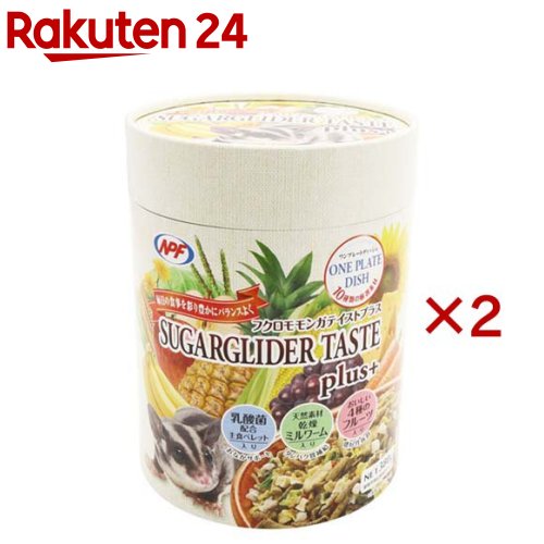 お店TOP＞ペット用品＞小動物用品＞その他の小動物用品＞モモンガのフード＞フクロモモンガテイストプラス (380g×2セット)【フクロモモンガテイストプラスの商品詳細】●ワンプレートで手軽にフクロモモンガの健康維持をサポート。●乳酸菌配合主...