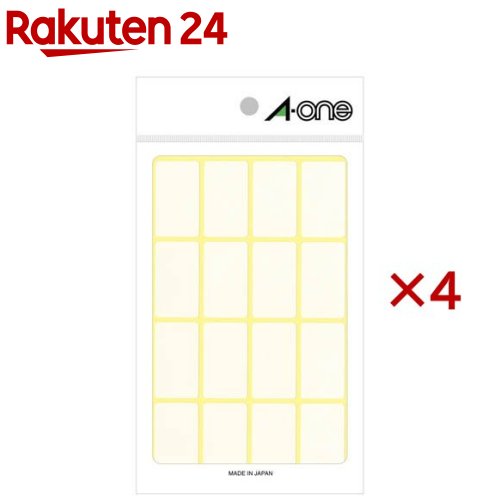 お店TOP＞ホーム＆キッチン＞文房具＞ノート・OA用紙＞ラベル用紙＞エーワン フリーラベル 手書き用 16面 19×33mm 06005 (15シート入×4セット)【エーワン フリーラベル 手書き用 16面 19×33mm 06005の商品...