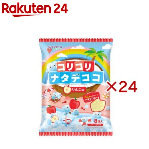 お店TOP＞健康食品＞食物繊維＞食物繊維＞こんにゃく＞コリコリナタデココりんご味 (12袋入×2セット(1袋8個入))【コリコリナタデココりんご味の商品詳細】●「コリコリ食感のナタデココ」と「もっちりプルプル食感のゼリー」の2つの食感が楽し...