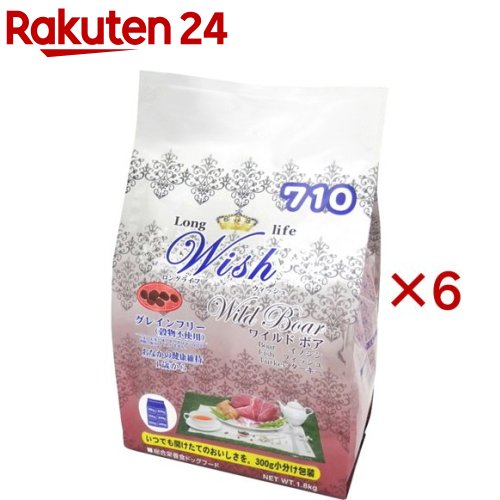 お店TOP＞ペット用品＞犬用食品(フード・おやつ)＞ドッグフード(ドライフード・総合栄養食)＞ドッグフード(グレインフリー・穀物不使用)＞ウィッシュ ワイルドボア (1.8kg×6セット)【ウィッシュ ワイルドボアの商品詳細】●複数の動物性...