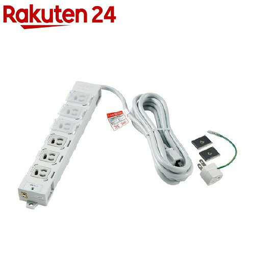 お店TOP＞家電＞情報家電＞電源タップ＞タップ＞エルパ(ELPA) 事務所向け電源タップ 抜けどめ AC6個口 コード長 3m OAT-JPC63B (1コ入)【エルパ(ELPA) 事務所向け電源タップ 抜けどめ AC6個口 コード長 3m...