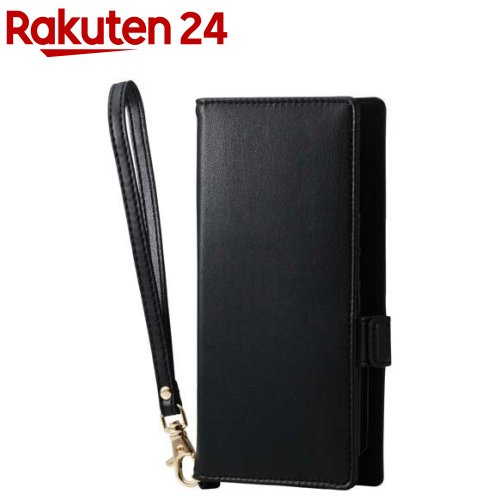 お店TOP＞家電＞スマートフォン・携帯電話＞スマートフォンアクセサリ＞携帯電話用アクセサリー＞エレコム スマホケース 手帳型 ソフトレザー 汎用 Lサイズ 黒 (1個)【エレコム スマホケース 手帳型 ソフトレザー 汎用 Lサイズ 黒の商品...