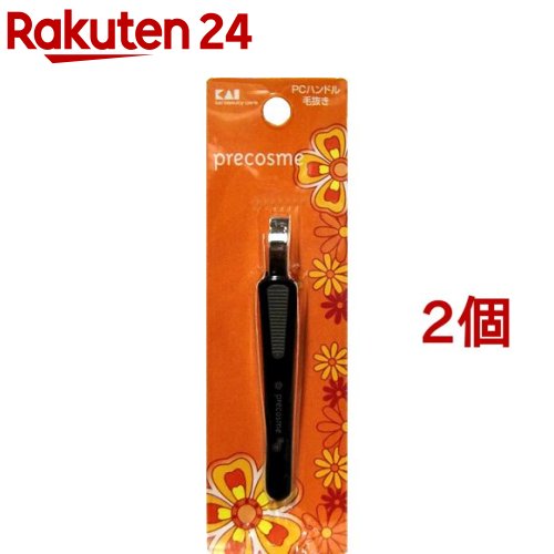お店TOP＞化粧品＞化粧雑貨・メイク道具＞メイク雑貨＞眉毛抜き＞プリコスメ PCハンドル毛抜き (1コ入*2コセット)【プリコスメ PCハンドル毛抜きの商品詳細】●マユの形を美しく整えたり、ムダ毛の除去に役立つ毛抜きです。●すべり止め付きの...