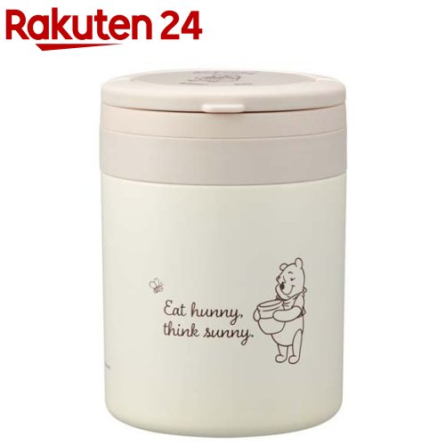 お店TOP＞ホーム＆キッチン＞弁当・水筒＞お弁当箱＞保温弁当箱・スープジャー＞お弁当保温ポット 500ml ディズニー くまのプーさん シンプルロゴ LJFO5 (1個)【お弁当保温ポット 500ml ディズニー くまのプーさん シンプルロ...
