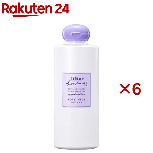 お店TOP＞化粧品＞ボディケア＞ボディミルク・クリーム・オイル＞ボディミルク全部＞ダイアン ボヌール ボディミルク 濃密保湿 ナイトドリームティーの香り (185ml×6セット)商品区分：化粧品【ダイアン ボヌール ボディミルク 濃密保湿 ...
