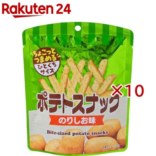 お店TOP＞フード＞お菓子＞スナック菓子＞ポテトチップス＞ポテトスナック のりしお味 (40g×10セット)【ポテトスナック のりしお味の商品詳細】●のりしおの後引く味わいをお楽しみください。【品名・名称】スナック菓子【ポテトスナック のり...