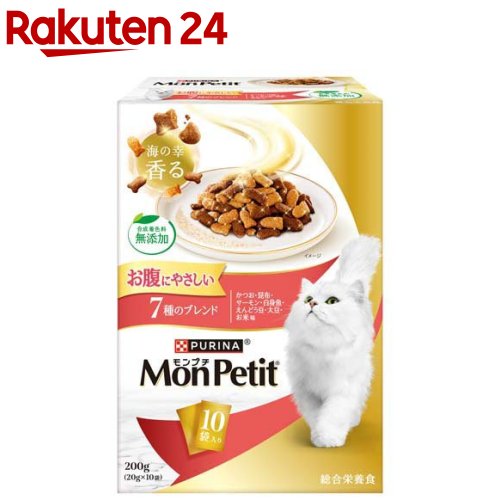 お店TOP＞ペット用品＞猫用食品(フード・おやつ)＞キャットフード(ドライフード・総合栄養食)＞キャットフード全部＞モンプチドライボックス お腹にやさしい (200g)【モンプチドライボックス お腹にやさしいの商品詳細】●サーモン、白身魚、...