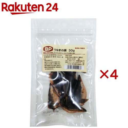 お店TOP＞ペット用品＞犬用食品(フード・おやつ)＞犬用おやつ(間食・スナック)＞無添加・無着色おやつ(犬用)＞うなぎの頭 (30g×4セット)【うなぎの頭の商品詳細】●ウナギの頭をじっくり乾燥しました【用法 用量】小型 〜2個、中型 〜3...