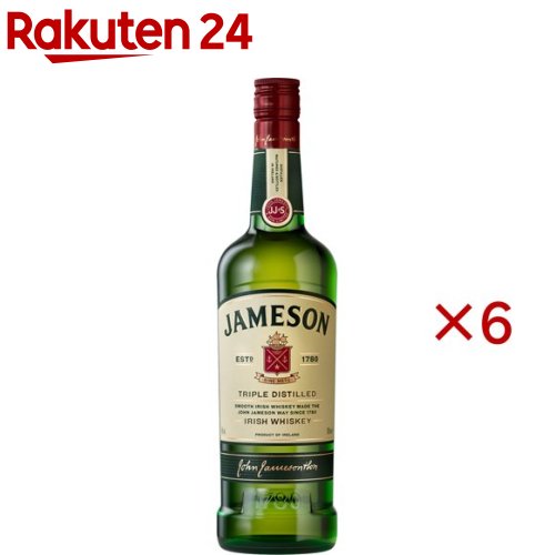 お店TOP＞水・飲料＞お酒＞蒸留酒＞ウイスキー＞ジェムソン スタンダード アイリッシュウイスキー ウィスキー スムースな味 JAMESON (700ml×6セット)【ジェムソン スタンダード アイリッシュウイスキー ウィスキー スムースな味...