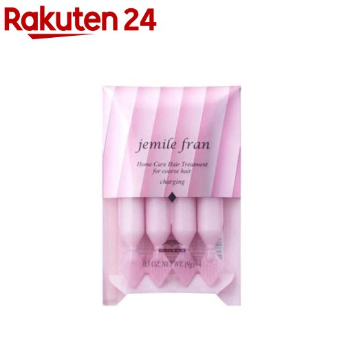 お店TOP＞化粧品＞ヘアケア＞トリートメント・ヘアパック＞集中トリートメント＞ジェミールフラン ダイヤチャージング (9g×4本入)商品区分：化粧品【ジェミールフラン ダイヤチャージングの商品詳細】●ダイヤ(普通〜硬毛の方むけ)●ふんわりサ...
