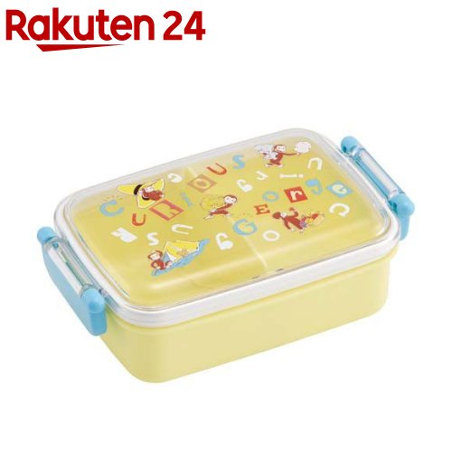お店TOP＞ホーム＆キッチン＞弁当・水筒＞お弁当箱＞ランチボックス・お弁当箱＞ランチボックス 1段 大きめ 450ml おさるのジョージ アルファ RBF3AN (1個)【ランチボックス 1段 大きめ 450ml おさるのジョージ アルファ...