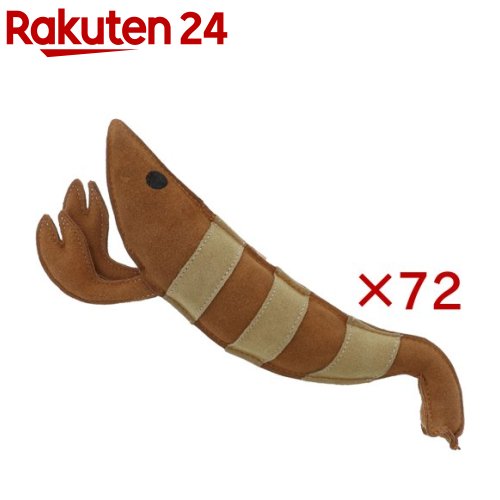 お店TOP＞ペット用品＞猫用品(グッズ)＞猫用おもちゃ・玩具(猫・遊)＞ぬいぐるみ・玩具(猫用)＞ペティオ 猫用おもちゃ けりぐるみ タフレザー 最強のエビ (72セット)【ペティオ 猫用おもちゃ けりぐるみ タフレザー 最強のエビの商品詳...