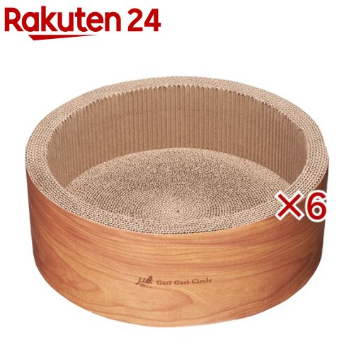 お店TOP＞ペット用品＞猫用品(グッズ)＞猫用デイリーグッズ＞猫爪とぎ(爪磨き)＞ミュー ガリガリサークルSK インテリア ティーブラウン (6セット)【ミュー ガリガリサークルSK インテリア ティーブラウンの商品詳細】●すっぽり収まるサ...