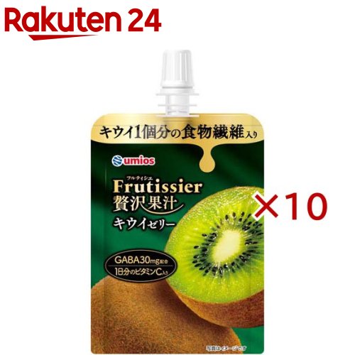 お店TOP＞フード＞お菓子＞涼菓子・ゼリー＞ゼリー＞Sフルティシエ 贅沢果汁 キウイ (150g×10セット)【Sフルティシエ 贅沢果汁 キウイの商品詳細】●フルティシエちょっと贅沢シリーズのスパウチタイプゼリーです。●手軽に持ち運びができ...