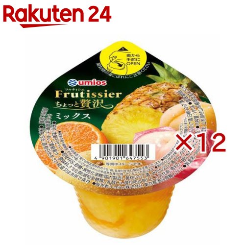 お店TOP＞フード＞お菓子＞涼菓子・ゼリー＞ゼリー＞フルティシエ ちょっと贅沢 ミックス (190g×12セット)【フルティシエ ちょっと贅沢 ミックスの商品詳細】●フルティシエちょっと贅沢シリーズは、フルーツのおいしさを最大限に引き出した...