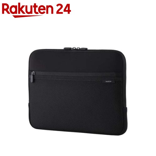 お店TOP＞家電＞情報家電＞パソコンサプライ＞キャリングバッグ＞エレコム パソコンケース 13.3インチ メッシュポケット 撥水 薄型 耐衝撃 ブラック (1個)【エレコム パソコンケース 13.3インチ メッシュポケット 撥水 薄型 耐衝...