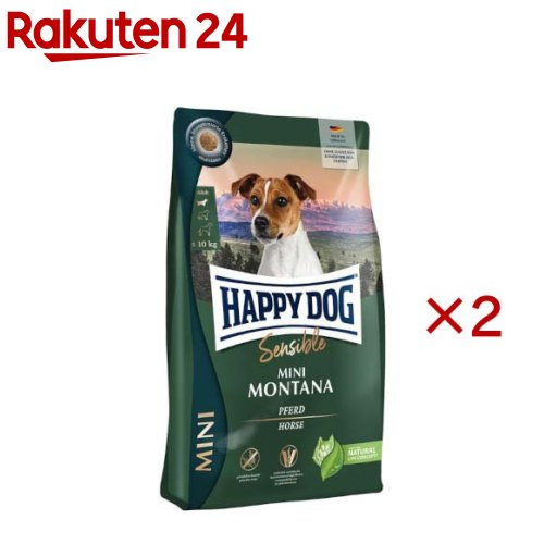 お店TOP＞ペット用品＞犬用食品(フード・おやつ)＞ドッグフード(ドライフード・総合栄養食)＞ドッグフード(成犬・アダルト用)＞ハッピードッグ ミニ センシブル 小型犬 ミニ モンタナ 馬肉＆ポテト (4kg×2セット)【ハッピードッグ ミ...