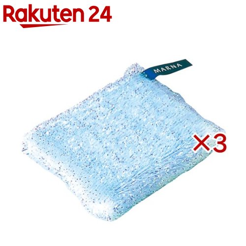 お店TOP＞日用品＞キッチン用品＞スポンジ・たわし類＞スポンジ(キッチン用)＞キラキラスポンジ マルチ ブルー K129B (3セット)【キラキラスポンジ マルチ ブルー K129Bの商品詳細】●水垢、茶渋に最適●ペットフィルムが汚れをキャ...