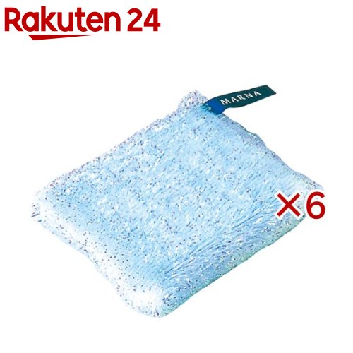 お店TOP＞日用品＞キッチン用品＞スポンジ・たわし類＞スポンジ(キッチン用)＞キラキラスポンジ マルチ ブルー K129B (6セット)【キラキラスポンジ マルチ ブルー K129Bの商品詳細】●水垢、茶渋に最適●ペットフィルムが汚れをキャ...