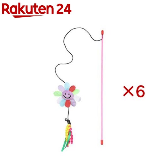 お店TOP＞ペット用品＞猫用品(グッズ)＞猫用おもちゃ・玩具(猫・遊)＞猫じゃらし(猫用)＞ループロッディーズ スマイリー ピンク (6セット)【ループロッディーズ スマイリー ピンクの商品詳細】●「ループ ロッディーズ」は、猫好きが考えた...