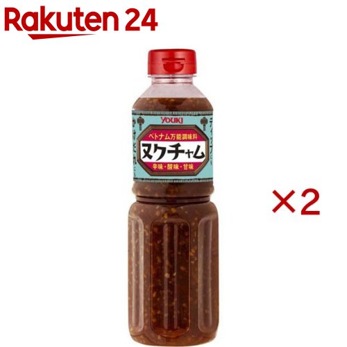 お店TOP＞フード＞調味料・油＞その他調味料＞ナンプラー(ニョクマム・魚醤)＞ユウキ食品 ヌクチャム (580g×2セット)【ユウキ食品 ヌクチャムの商品詳細】●爽やかな酸味、コク深い旨味、辛みが調和したベトナム万能だれです。●ディップソー...