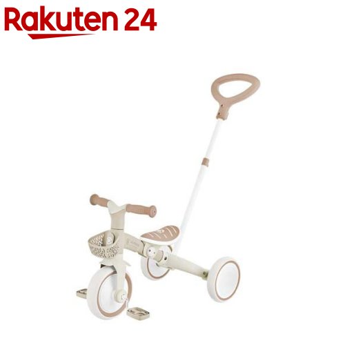 お店TOP＞スポーツ＞サイクリング＞自転車本体＞三輪車＞GLOBBER ラーニングトライク 3in1 プラスECO ココナッツ (1台)【GLOBBER ラーニングトライク 3in1 プラスECO ココナッツの商品詳細】●お子さまの成長に合...