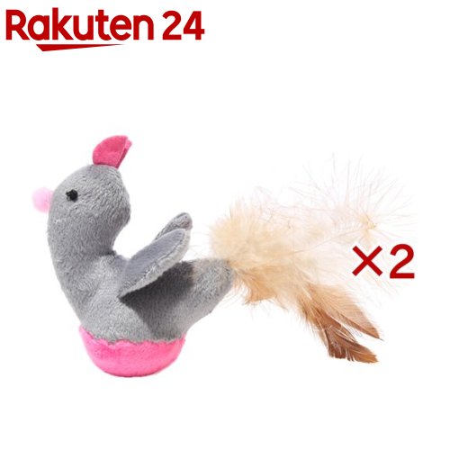 お店TOP＞ペット用品＞猫用品(グッズ)＞猫用おもちゃ・玩具(猫・遊)＞起上りこぼし・玩具(猫用)＞ループファニーズ ゆらゆら バード (2セット)【ループファニーズ ゆらゆら バードの商品詳細】●ユニークでキュートな猫用おもちゃ、ループフ...
