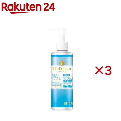 お店TOP＞日用品＞フットケア＞足のスキンケア＞角質ケア ピーリング・ゴマージュ＞DETクリア ブライト＆ピール ピーリングジェリー 無香料タイプ (180ml×3セット)商品区分：医薬部外品【DETクリア ブライト＆ピール ピーリングジェ...