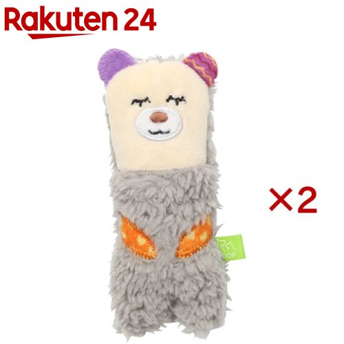 お店TOP＞ペット用品＞猫用品(グッズ)＞猫用おもちゃ・玩具(猫・遊)＞猫用おもちゃ・玩具＞ループファニーズ くま (2セット)【ループファニーズ くまの商品詳細】●猫が大好きな香りを発するキャットニップが入っていますので夢中で遊んでくれま...