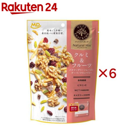 お店TOP＞フード＞ドライフルーツ・ナッツ＞ナッツ＞ミックスナッツ＞ナッツスナッキング NM クルミ＆フルーツ (94g×6セット)【ナッツスナッキング NM クルミ＆フルーツの商品詳細】●風味豊かなクルミをメインにグリーンレーズン、デーツ...