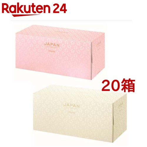 お店TOP＞日用品＞ペーパー類(紙用品)＞ティッシュ＞ティッシュペーパー＞ネピア ジャパン・プレミアム ティッシュ (440枚(220組)入*20箱セット)【ネピア ジャパン・プレミアム ティッシュの商品詳細】●繊細にして上質。日本を愛する...
